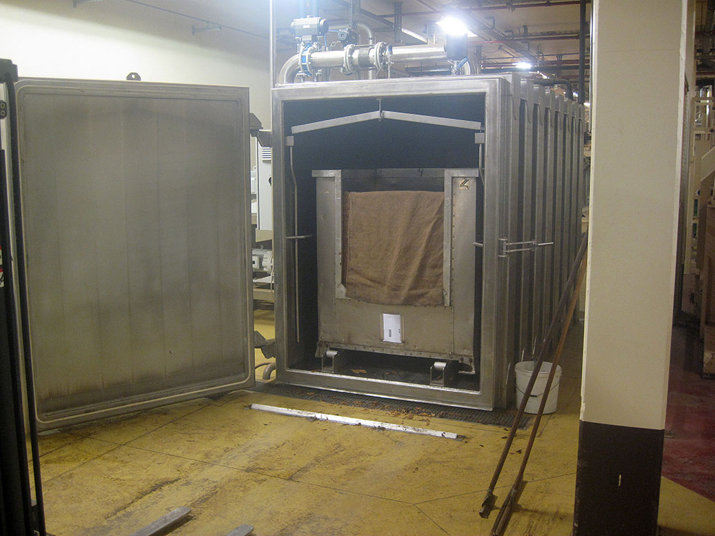 Vacuum moisturizing of raw tobacco - Systematic Vacuum